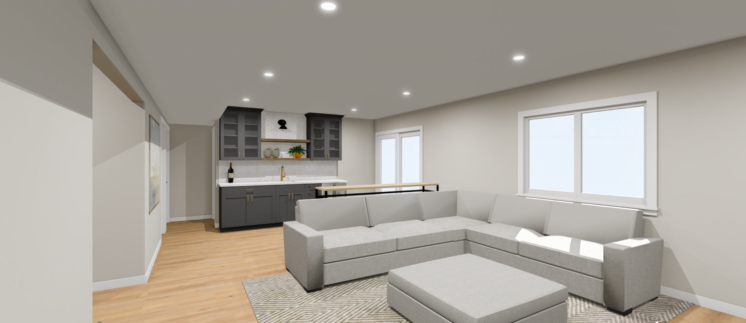 Classic Modern Basement Reveal - Willaby Way