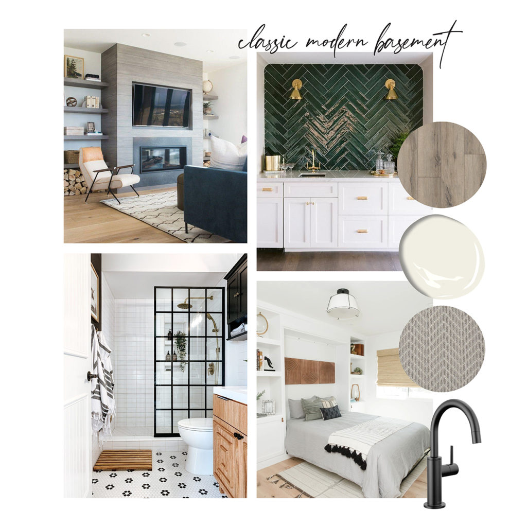 Classic Modern Basement Reveal - Willaby Way