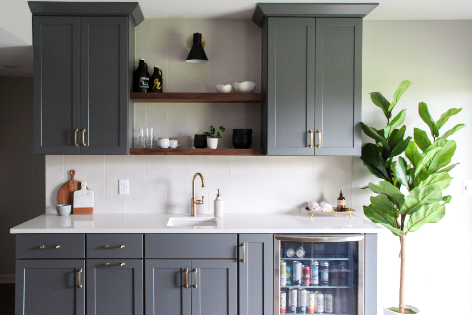 Classic Modern Basement Reveal - Willaby Way